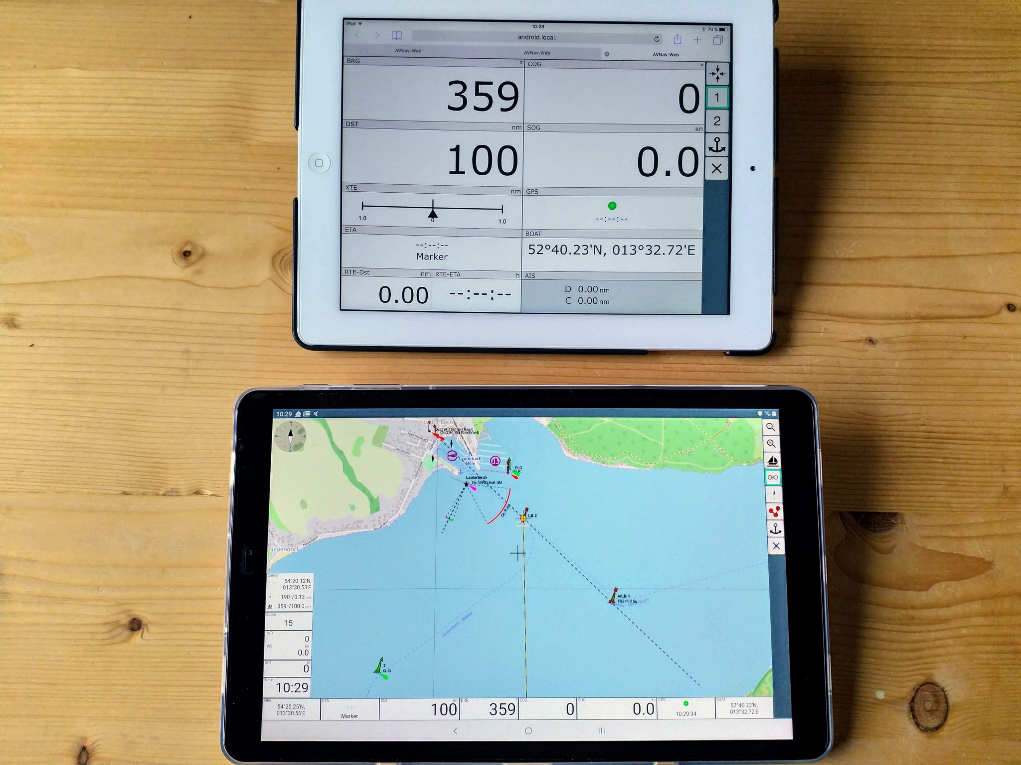 AvNav Navigationssoftware – open-boat-projects.org