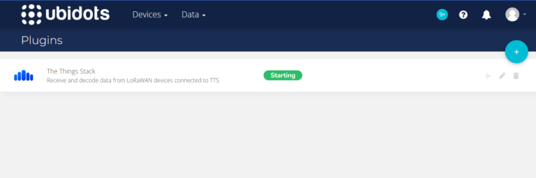 Datenintegration in Ubidots – open-boat-projects.org
