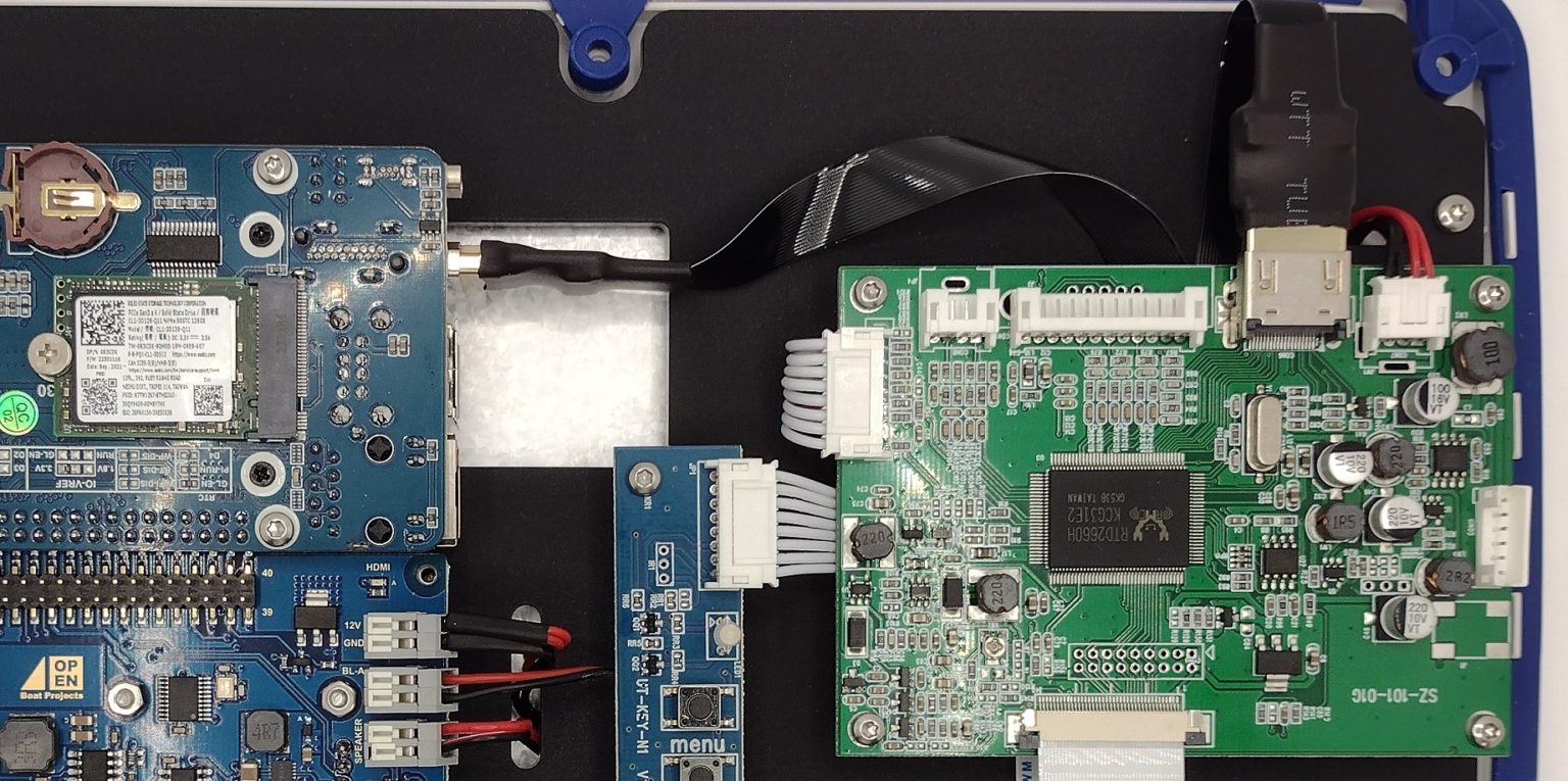 10″ Plotter Raspi 4B – open-boat-projects.org